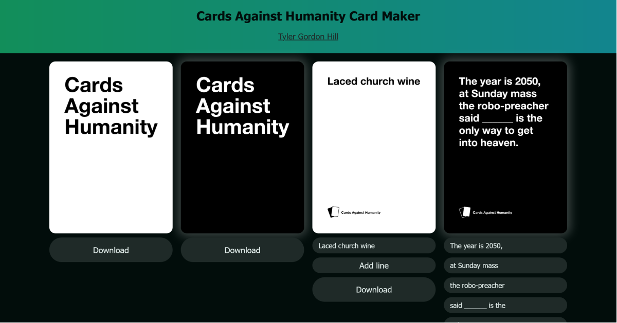 CAH Maker